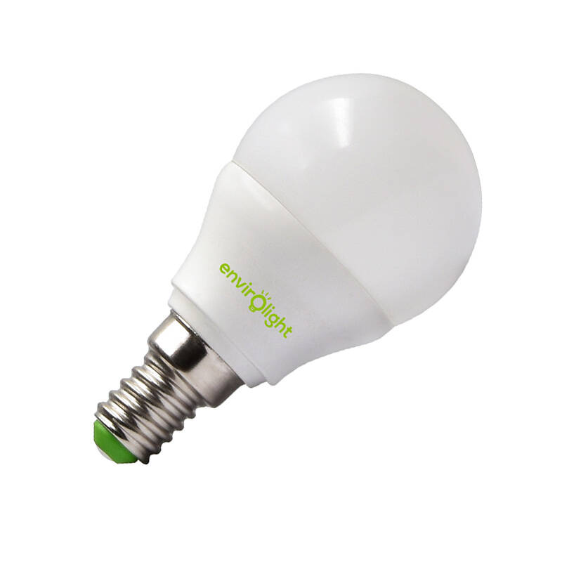 Envirolight 5W Warm White Non-Dimmable LED Golfball Bulb - Small Screw ...